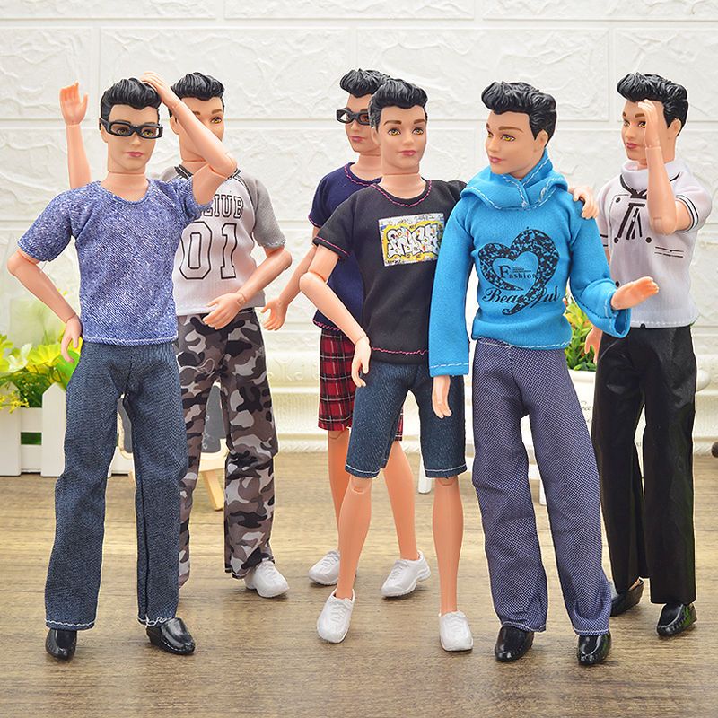 30cm Barbie Doll Handsome Boy Can Dress Up Doll Super Cute Prince ...