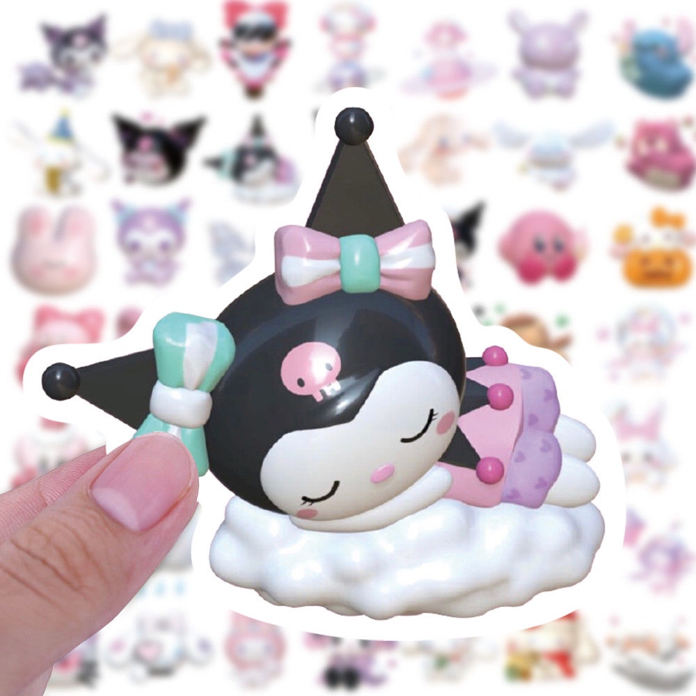 【Buy 50 One Pack】3d Avatar Cartoon Sanrio Kuromi Star Kirby ins Style ...