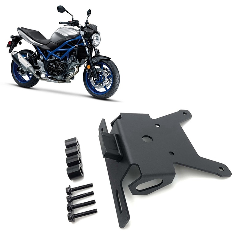 For SUZUKI SV650 2016-2022 SV650X License Plate Holder Rear Tail Frame ...