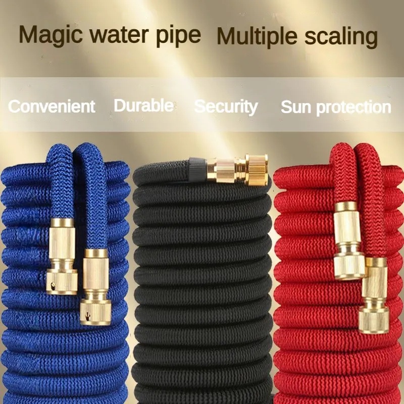 Telescopic Hose Car Wash Hose Explosion-proof Easy Storage Magic Hose ...