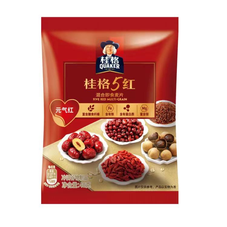Quaker Oatmeal Quaker 5 Black Multigrain Black Sesame Oat Cereal Quaker ...