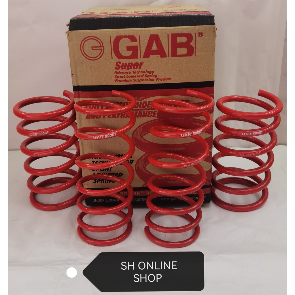 GAB Sport Coil Spring for Perodua Kancil 660 & 850 (1Set=4pcs) | Shopee ...