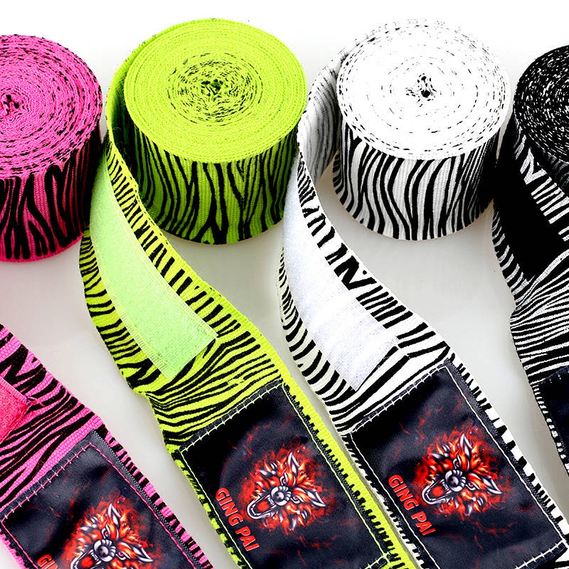 Boxing Bandage Sanda Muay Thai Sports Boxing Bandage Micro Elastic Self ...