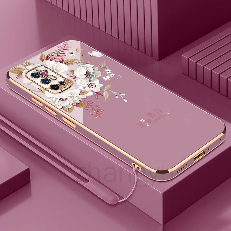Casing Vivo V17 V19 NEO V19 phone case Softcase Electroplated silicone ...