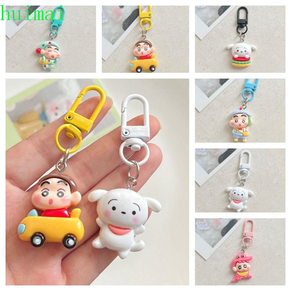 HUIMAI Crayon Shin-chan Keychain, Japanese Pendant Himawari Backpack ...