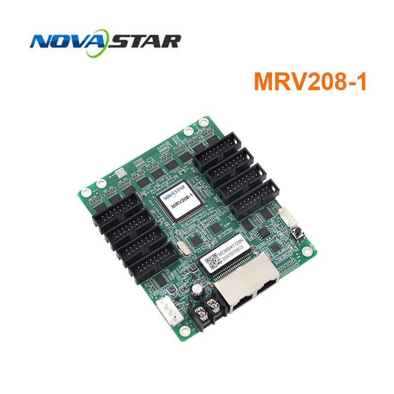 Novastar LED Receiving Card MRV208-1 Full Color Synchronous Uses 8 ...