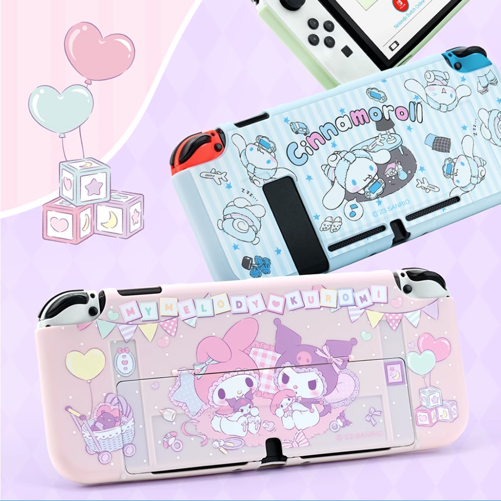 Geekshare Sanrio Themed All-in-one Protective Shell for Nintendo Switch ...