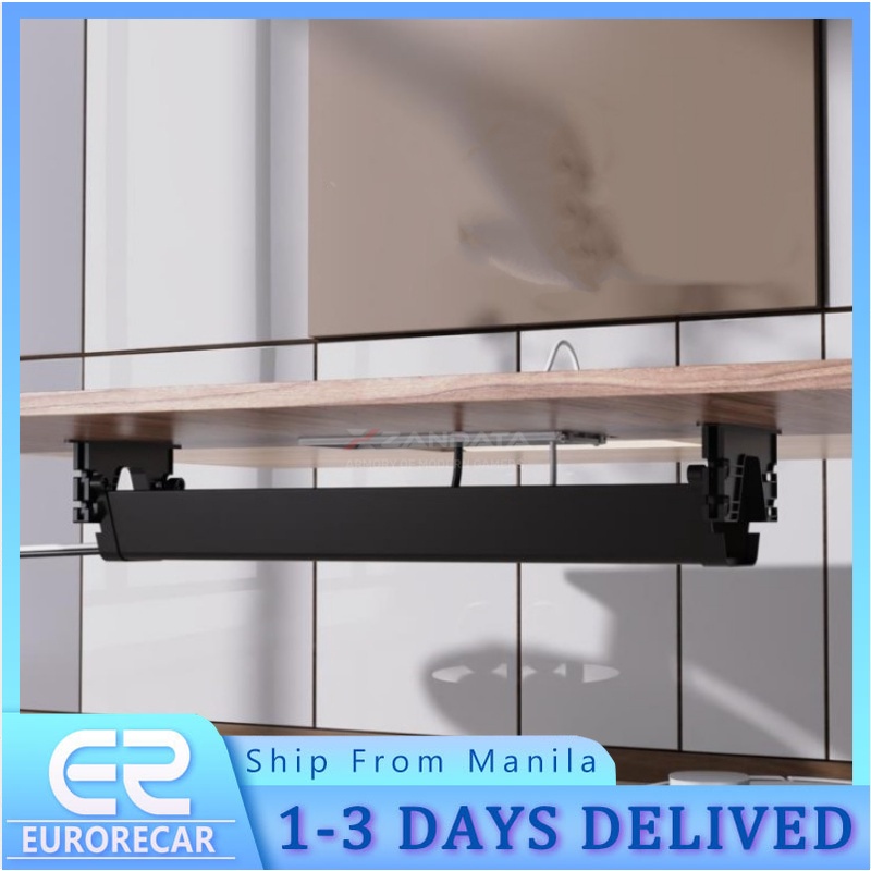 Plastic Under Desk Cable Management Tray Office Desk Cable Channel ...