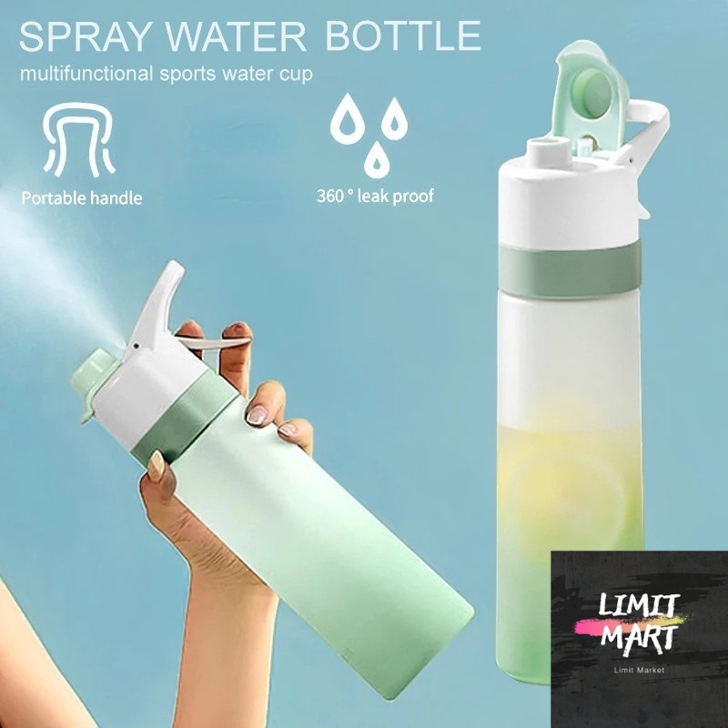 LMmaterial Botol Air Spray Large-capacity 650ML Gradient Water Cup High ...