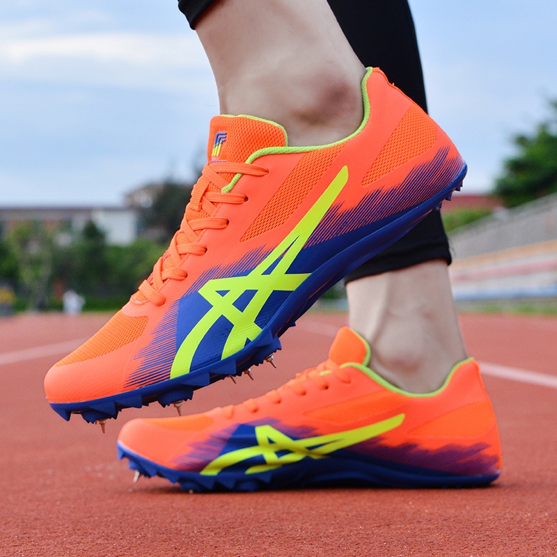 NEW Men Track Field Shoes Women Spikes Sneakers Athlete Running ...