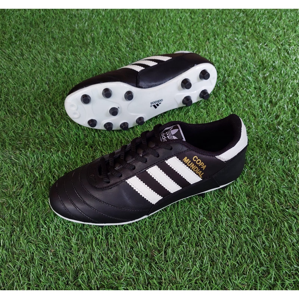 INT@@Adidas Leather Football Shoes. | Shopee Malaysia