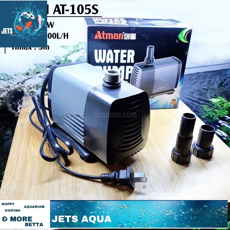 Atman AT 105S Pump [37W~3000Lh] - Powerful, Energy-Saving Pump for Koi ...