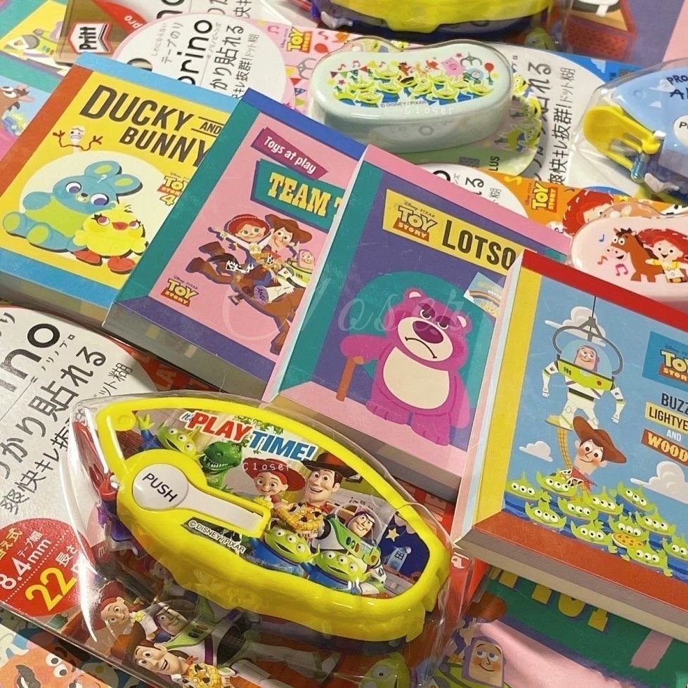 70 Sheets/book Toy Story Sticky Note Strawberry Bear Book Non-adhesive ...