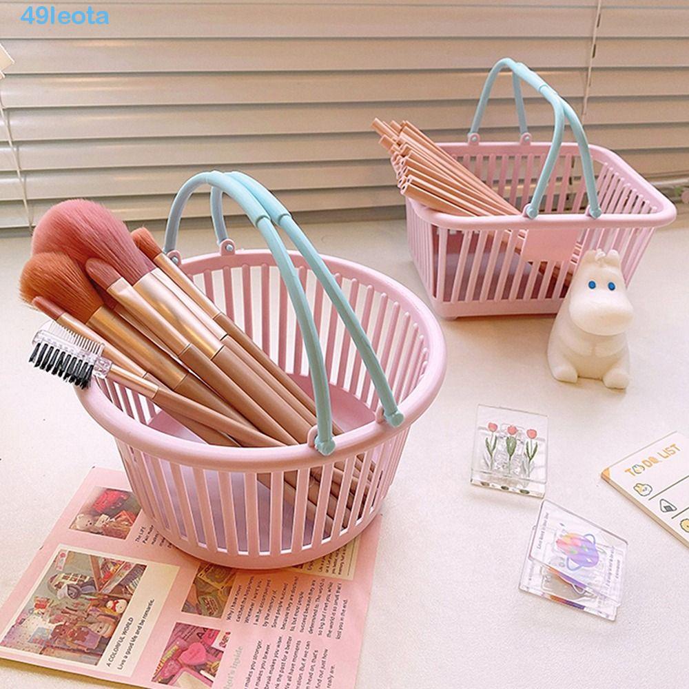 LEOTA Cartoon Cute Little Basket, Reusable Square|Plastic Storage ...
