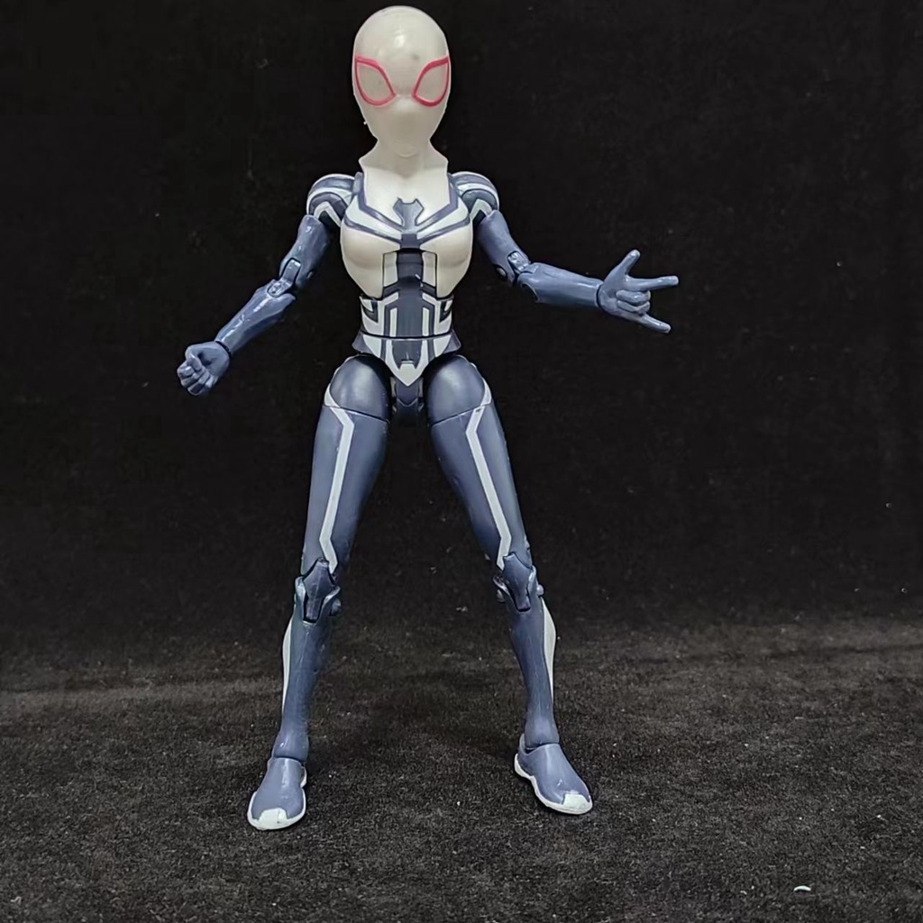 Genuine Bulk Movable Female Version Spiderman 20cm Marvel Avengers ...