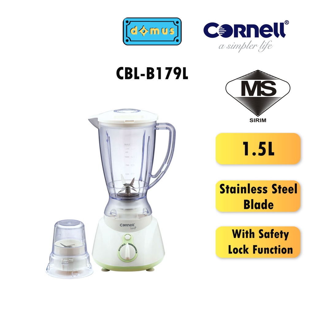 Cornell Blender with Miller (1.5L) CBL-B179L | Shopee Malaysia