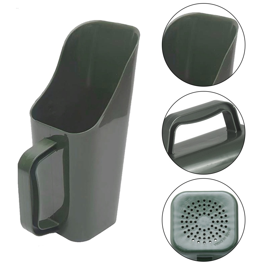 DELITLS Garden Shovel,Green Scoop, Multifunctional Bucket Gardening ...