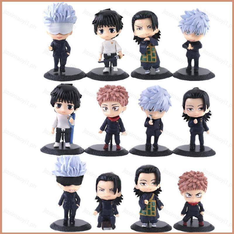 23 12pcs Jujutsu Kaisen Action Figure Satoru Gojo Geto Suguru Okkotsu ...