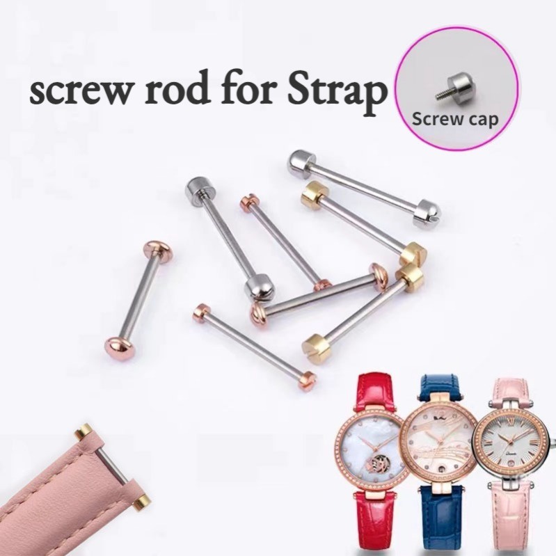 Metal Watch Accessories Slotted Screw Connecting Rod stainless Steel ...