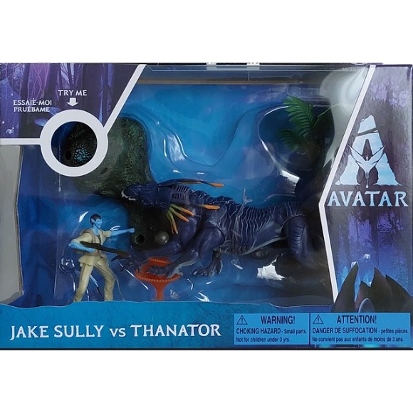 Avatar - World Of Pandora - Jake Sully vs Thanator - Action Figure ...