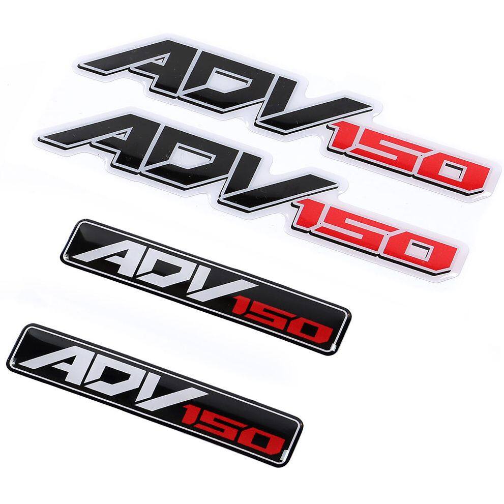 For Honda ADV150 3D Resin Gel ADV Logo Emblem Motorcycle Stickers Moto ...