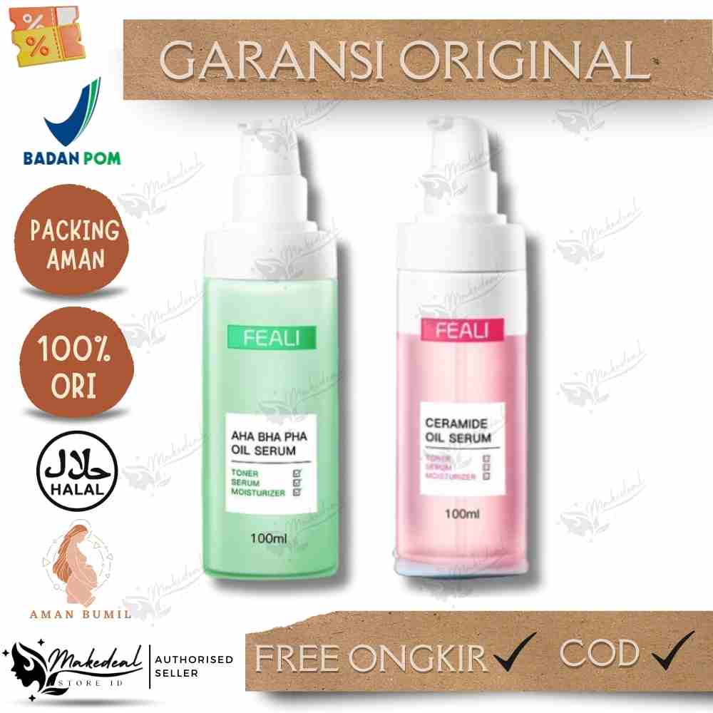 FEALI AHA BHA PHA Anti Acne Oil Serum Feali ceramide oil serum barrier ...