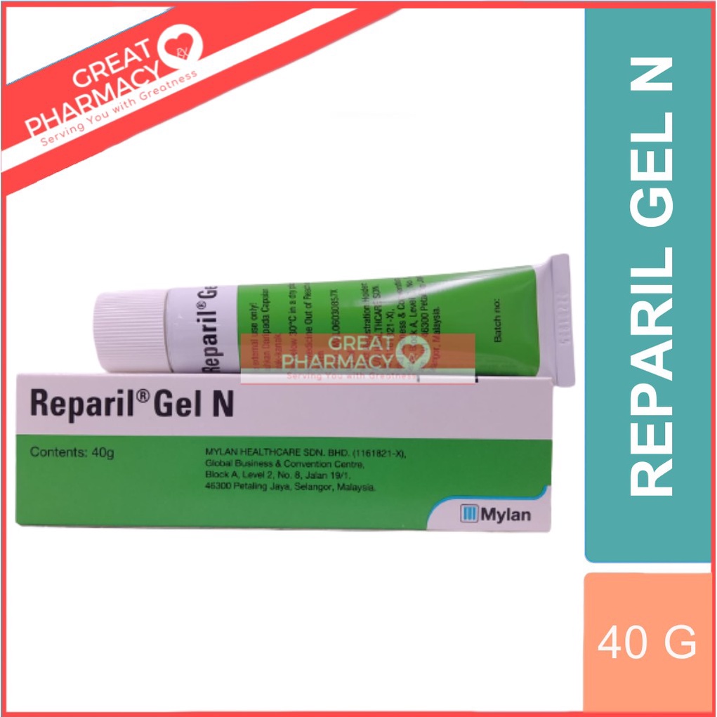 Reparil Gel N 40g (Exp: Year 2025) | Shopee Malaysia