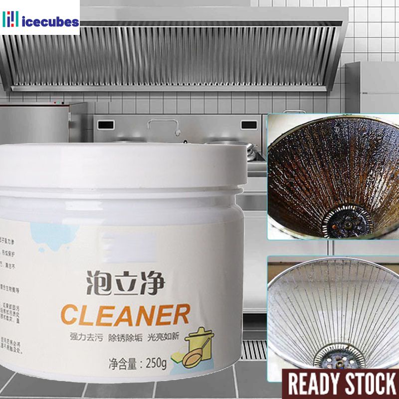 Multi-purpose Cleaning Powder Oil Stain Remover Kitchen Range Hood ...