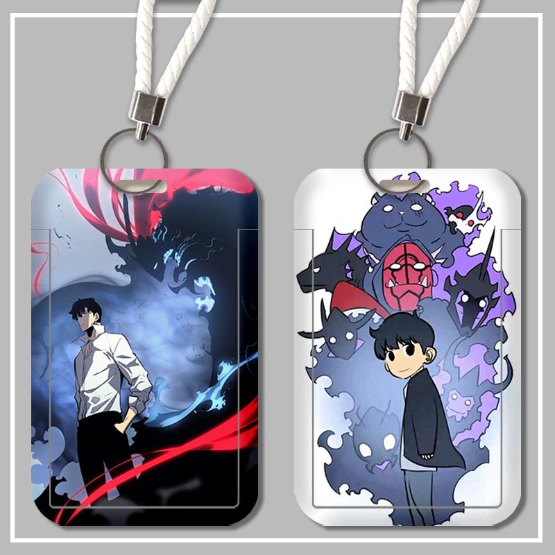 Solo Leveling ARISE Student Card Set Campus Card Bus Card Holder ...