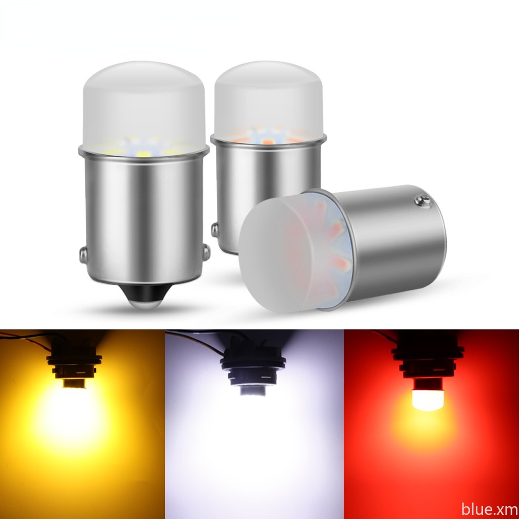 【HOT】1Pc P21W P21 5W LED Bulb 1156 1157 BA15S BAY15D Led Car Signal Lamp R5W R10W DRL Daytime ...