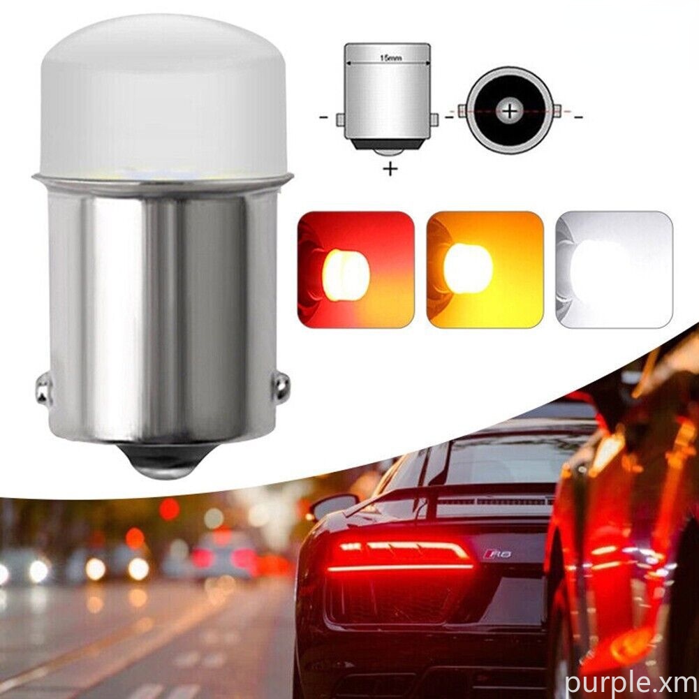 [new] 1Pc P21W P21 5W LED Bulb 1156 1157 BA15S BAY15D Led Car Signal ...