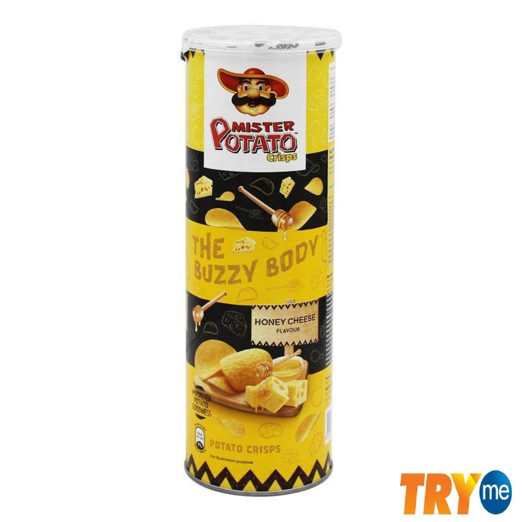 Mr Potato Crisps Honey Cheese 150g | Shopee Malaysia