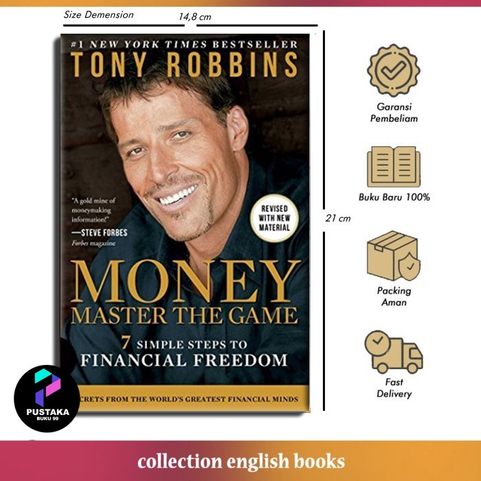 Money Master the Game - Tony Robbins (English) | Shopee Malaysia