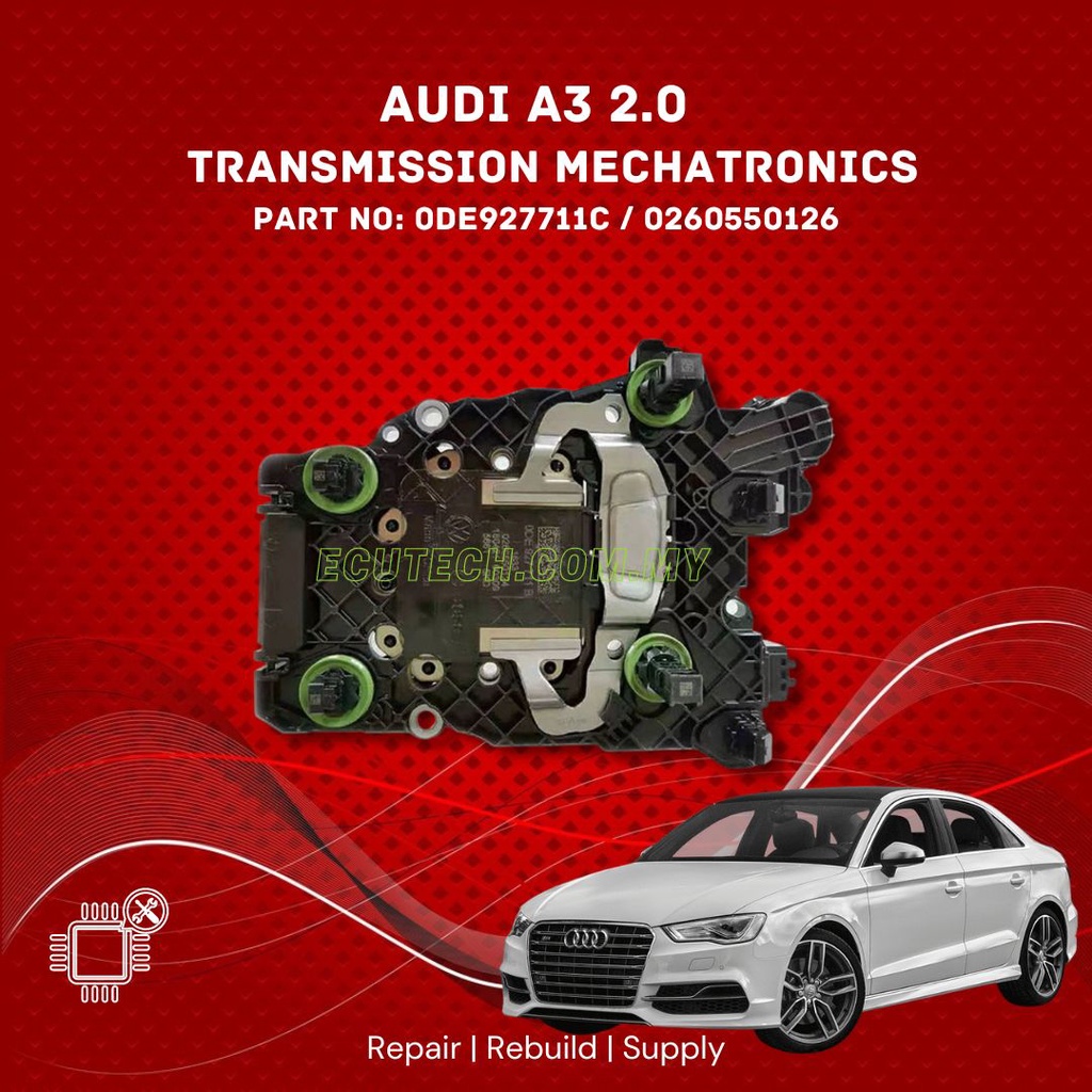 AUDI A3 2.0 DSG MECHATRONIC TCM TRANSMISSION CONTROL MODULE REPAIR ...