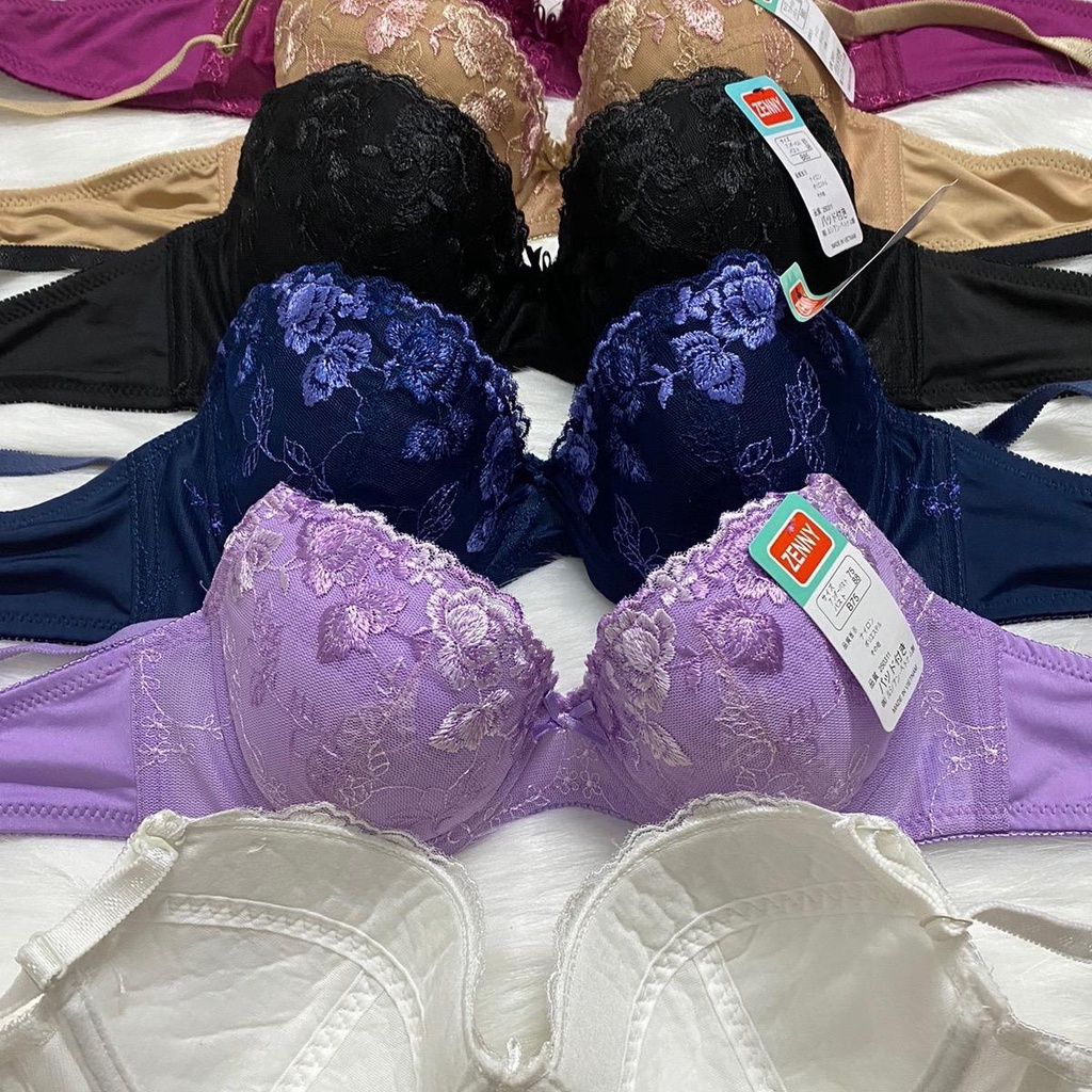 ZENNY bra made in Vietnam and exported to Japan CUP A,B(75-90) | Shopee Malaysia