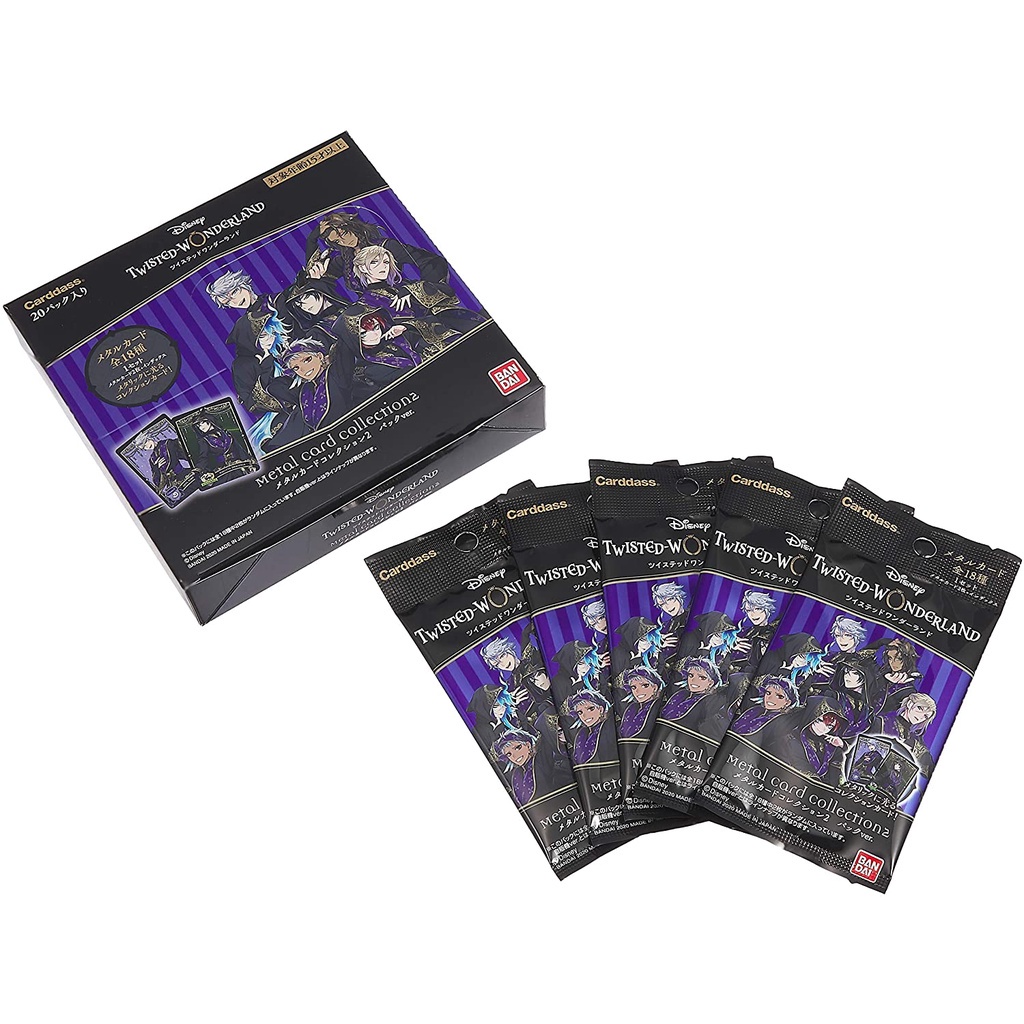 [ Genuine Dignity Card Pack ] 01 random pack of Disney Twisted ...