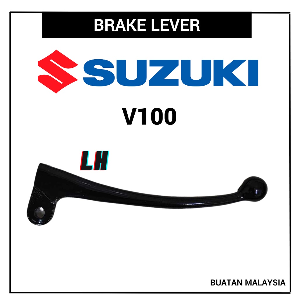 SUZUKI BRAKE LEVER LH LEFT - V100 BREK TANGAN BRAKE HAND STEERING ...