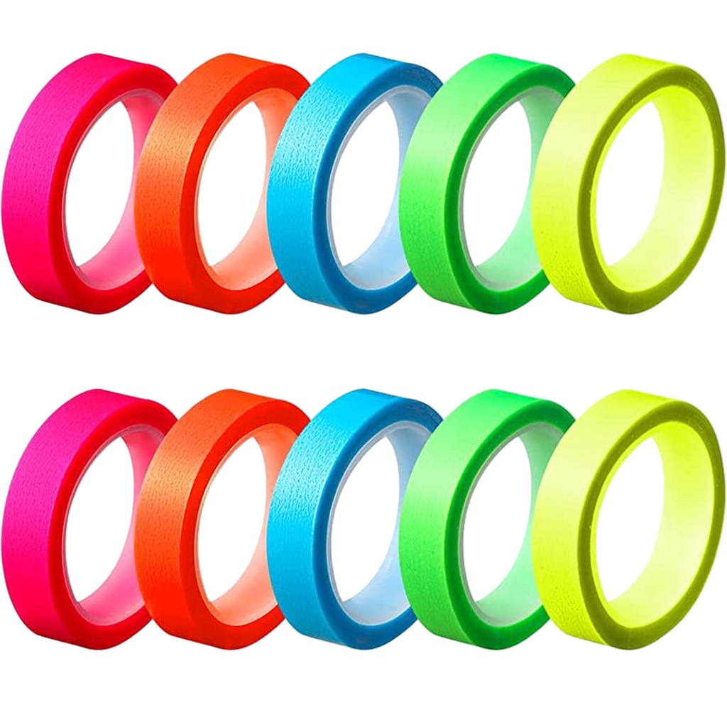 10roll Removable Home Transparent Office Reading Students Clear Color ...