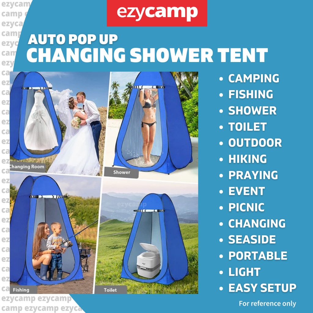 Camping Changing Tent XL Auto Pop Up Outdoor Waterproof Privacy Toilet ...