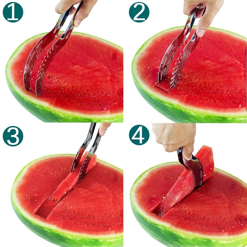 Watermelon Slicer Watermelon Cutter Knife Cucumis Melon Cutter Chopper ...