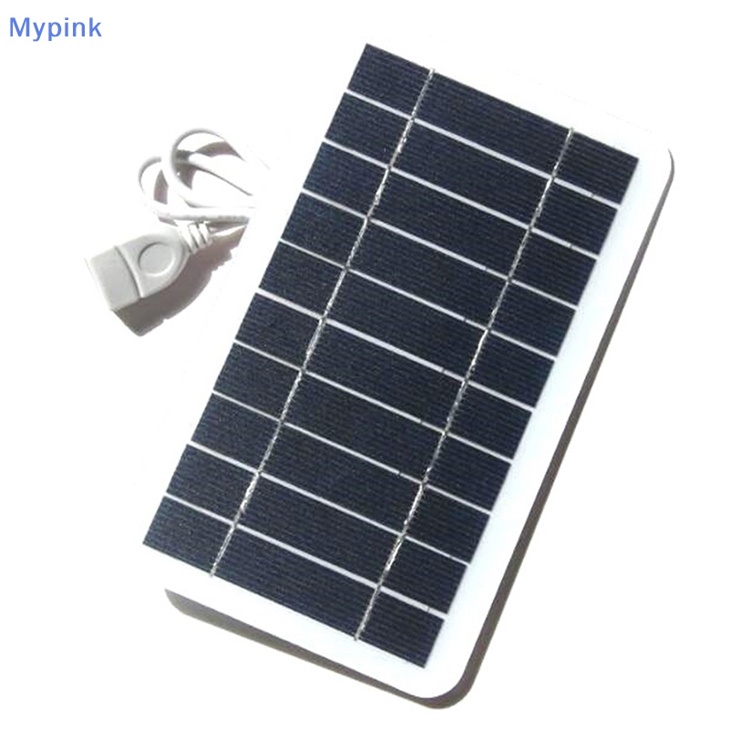 Mypink 2W 5V 400mA Solar Panel Solar System for Cell Phone Charger USB ...