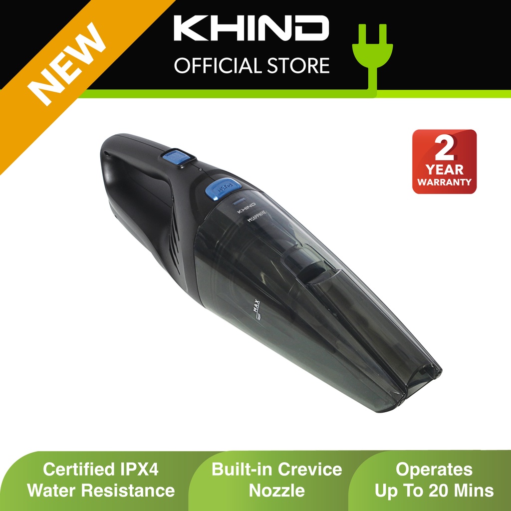 KHIND Vakum Pembersih Tangan | Handheld Vacuum Cleaner VC9678MS ...