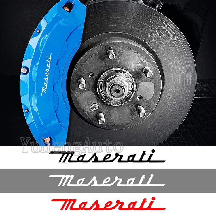 6pcs/set Vinyl Car Brake Caliper Sticker Auto Wheel Decal Badge ...