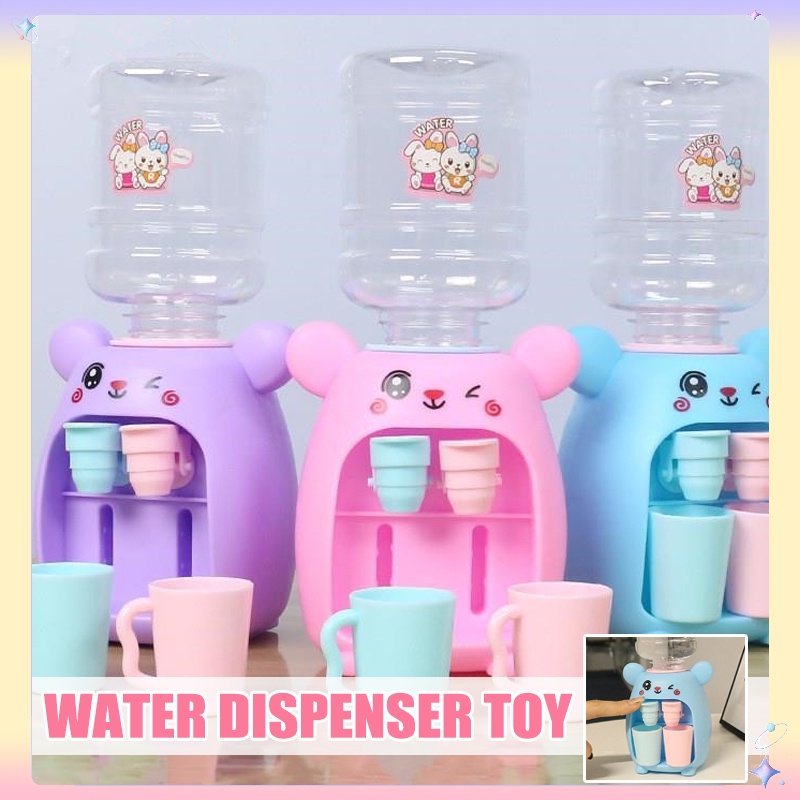 Mini Water Dispenser Kids Cute Simulation Drinking Fountain Water ...