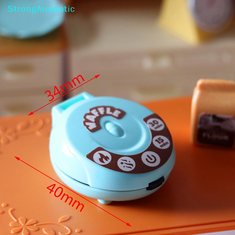 STRO Doll House Kitchen Mini Toaster Pocket Electric Oven Toy Miniature ...