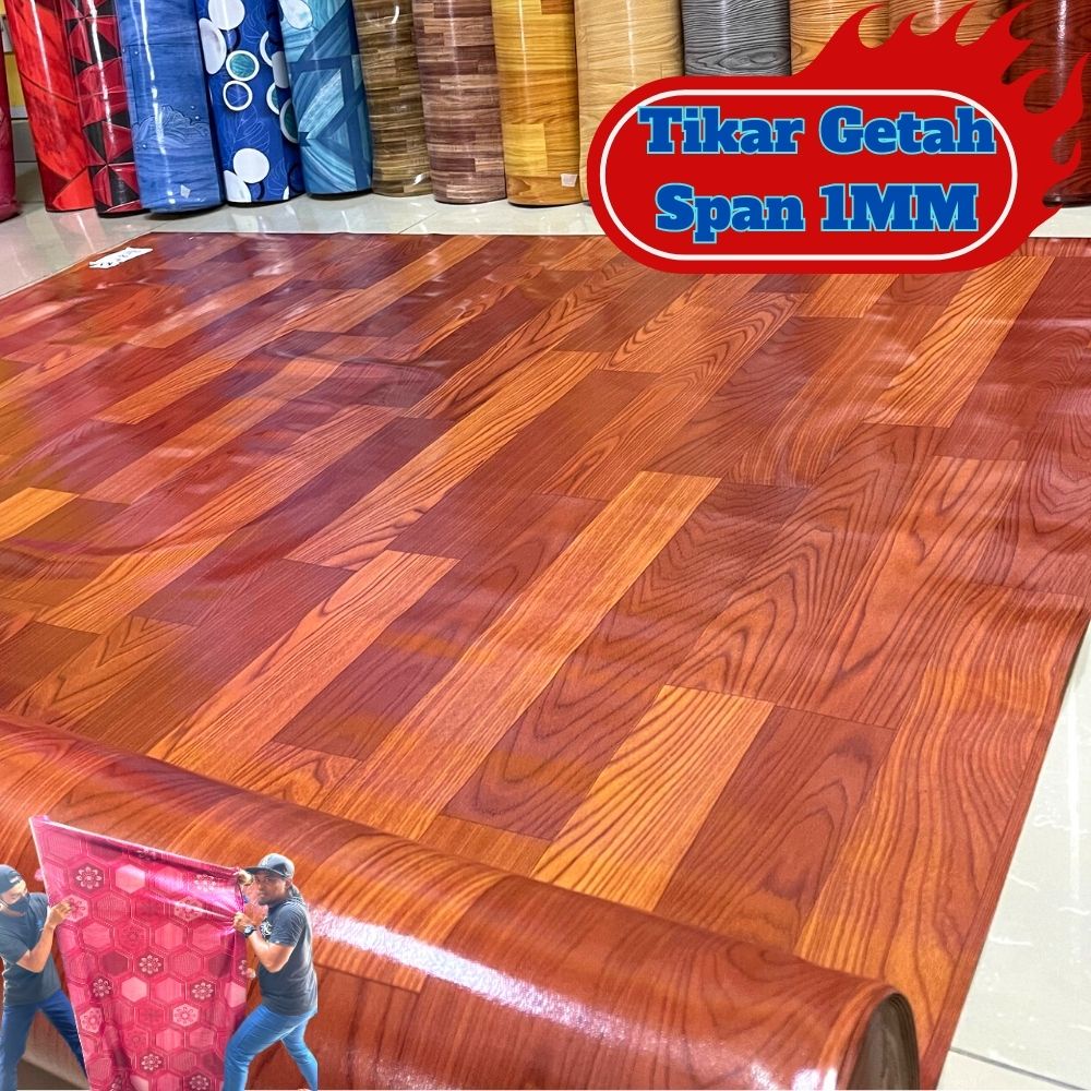 TIKAR GETAH SPAN HARGA KILANG 1 ROLL 18 Meter X 1.83 Meter1mm Gulung ...