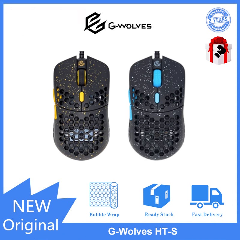 G-Wolves HT-S wired 3389 lightweight gaming mouse | Shopee Malaysia