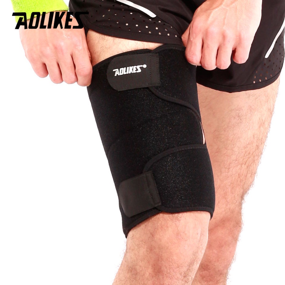 AOLIKES 1Piece Sports Thigh Guard Muscle Strain Protector Muslo Pads ...