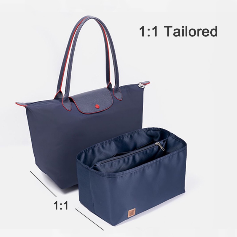 Satin Purse Insert Organizer For Longchamp Le Pliage Shopper Handbag ...