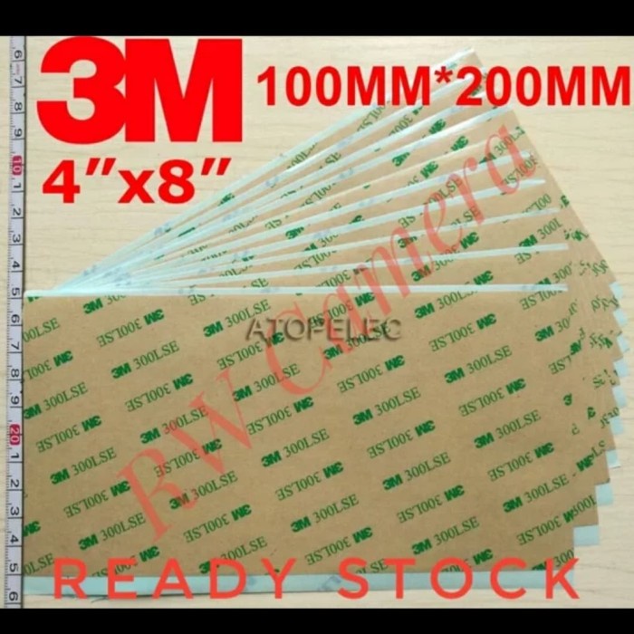 HP 3M 300LSE Sticker Glue for Cell Phone Camera Rubber Adhesive Sticker ...